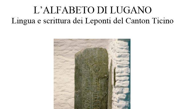 Conferenza pubblica “L’alfabeto di Lugano” - Associazione Cristiano ...